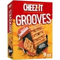 Pack of 2 - Cheez-It Grooves Cheese Crackers, Crunchy Snack Crackers ...