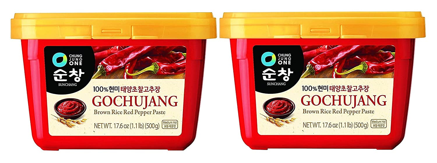 Chung Jung One Korean Chili Paste, Sunchang Hot Pepper Gochujang, Pack ...