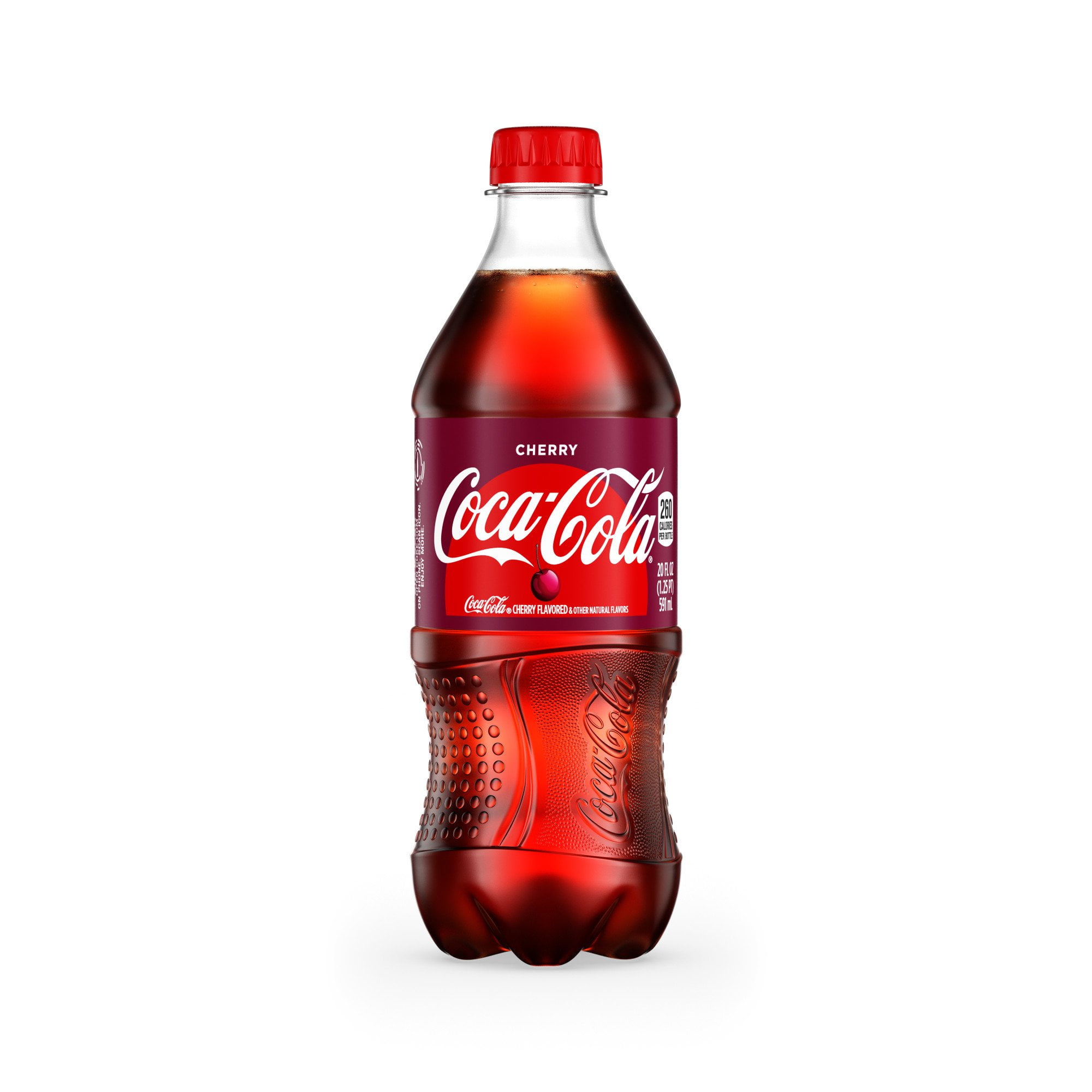 Coca-Cola Cherry Coke - 20 oz- Pack of 2 - Walmart.com