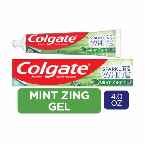 Pack of 2 - Colgate Sparkling White Whitening Toothpaste Mint Zing 4 oz ...