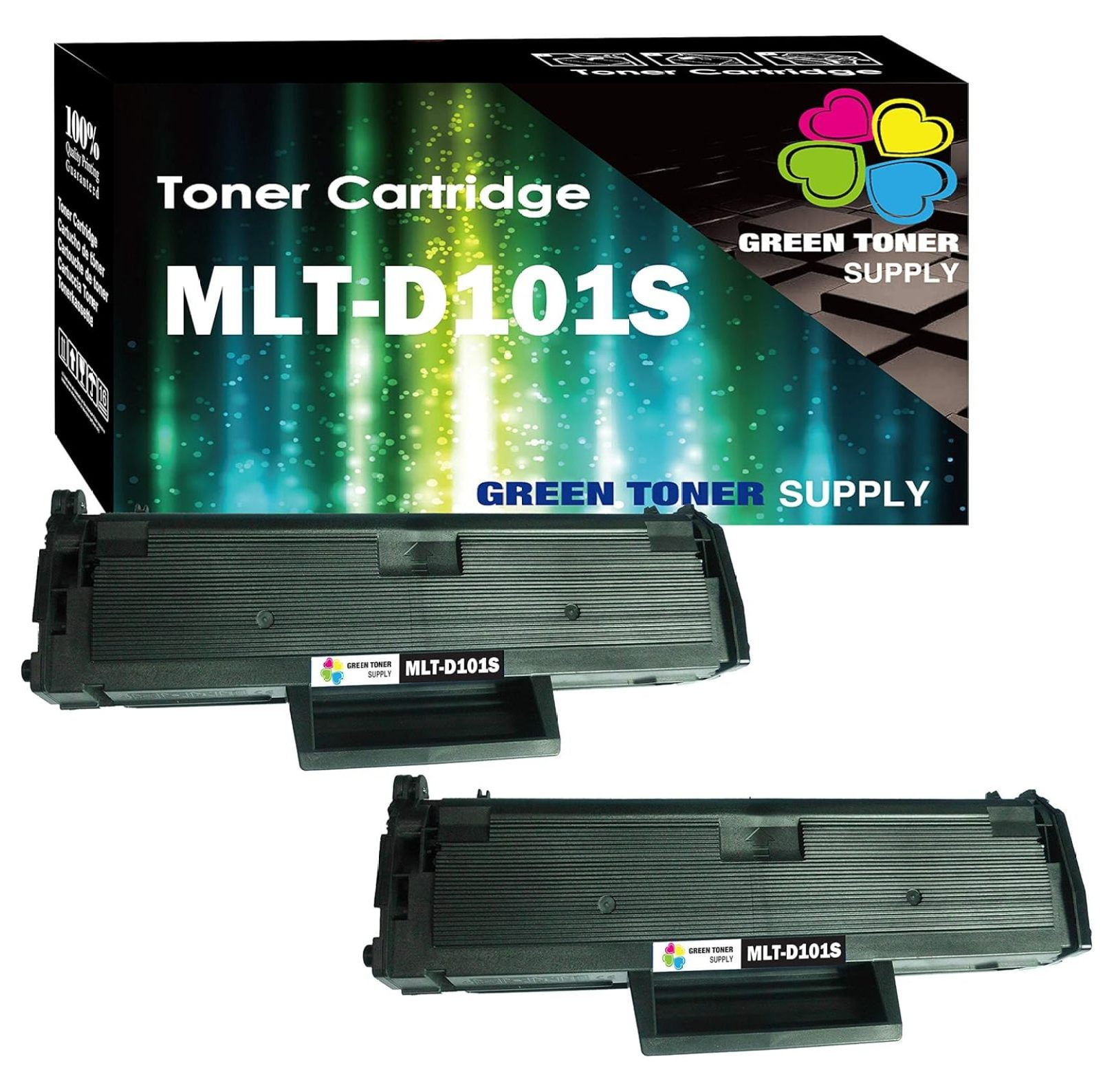 (Pack of 2) DaiZuY Compatible Replacement MLT-D101S Toner Cartridges ...