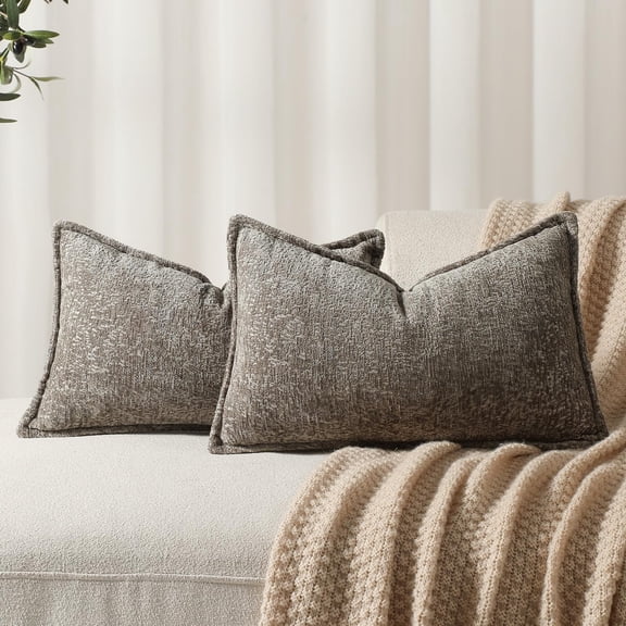 Christma Pillow Covers 18x18 Inch Set of 2 Watercolor Green Xmas Tree ...