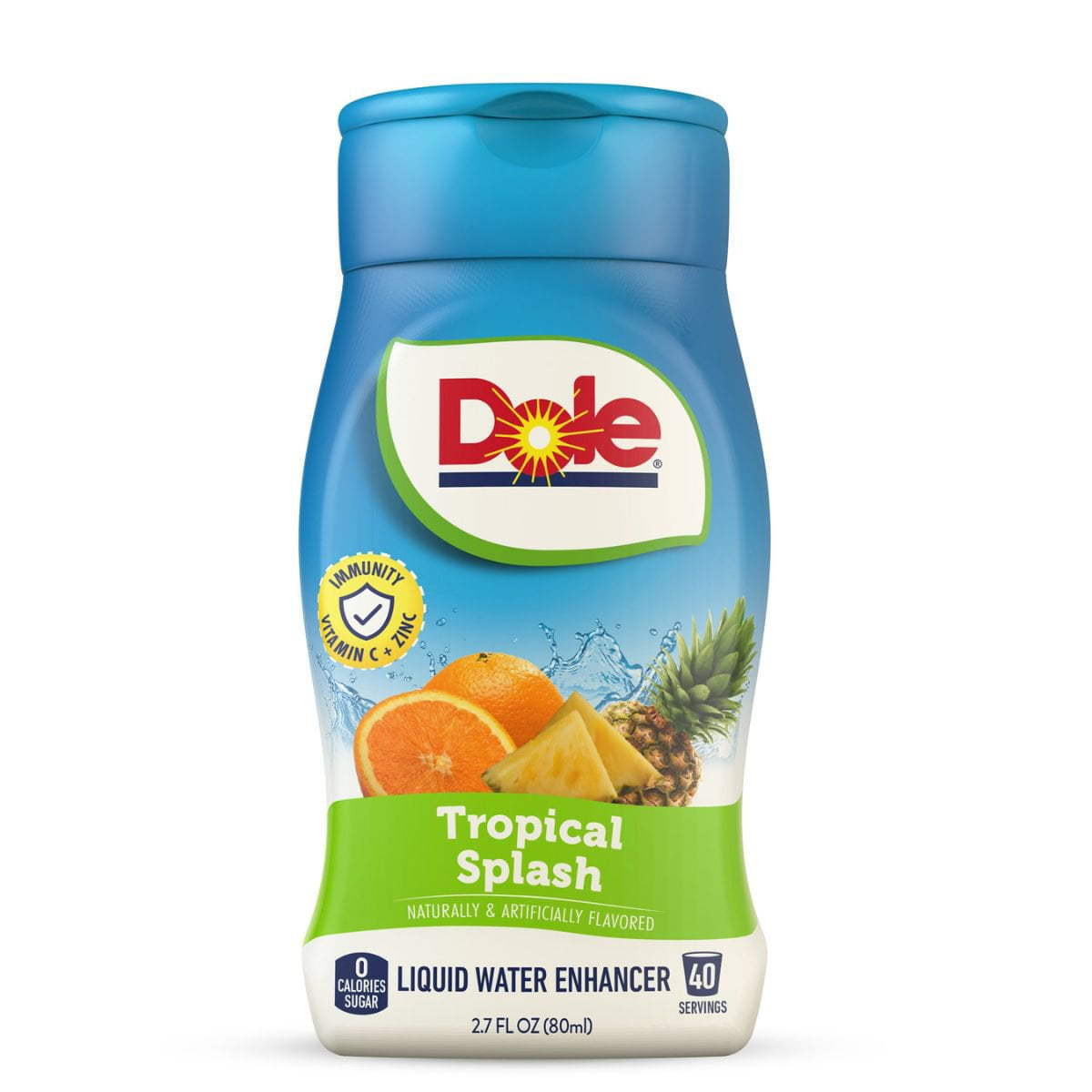 Pack of 2 Dole Liquid Water Enhancer - Tropical Splash, 2.7 oz (Package ...