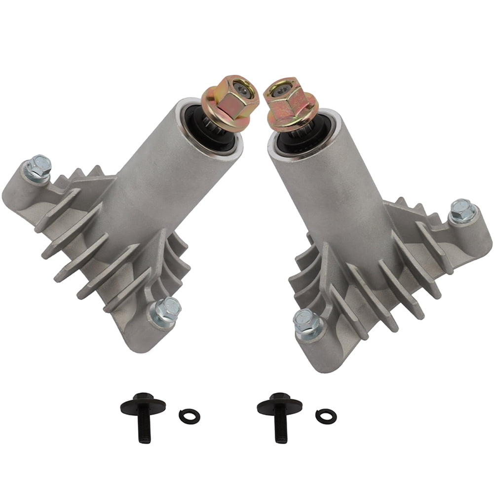 ECCPP 2-Pack Lawn Mower Spindle Assembly, Replaces Poulan Mandrel 130794, 128774 for Craftsman ...
