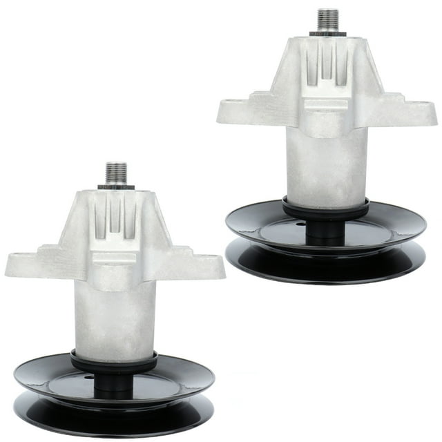 Pack of 2 ECCPP Spindle Assembly w/PULLEY Lawn Mower Spindles Replaces ...
