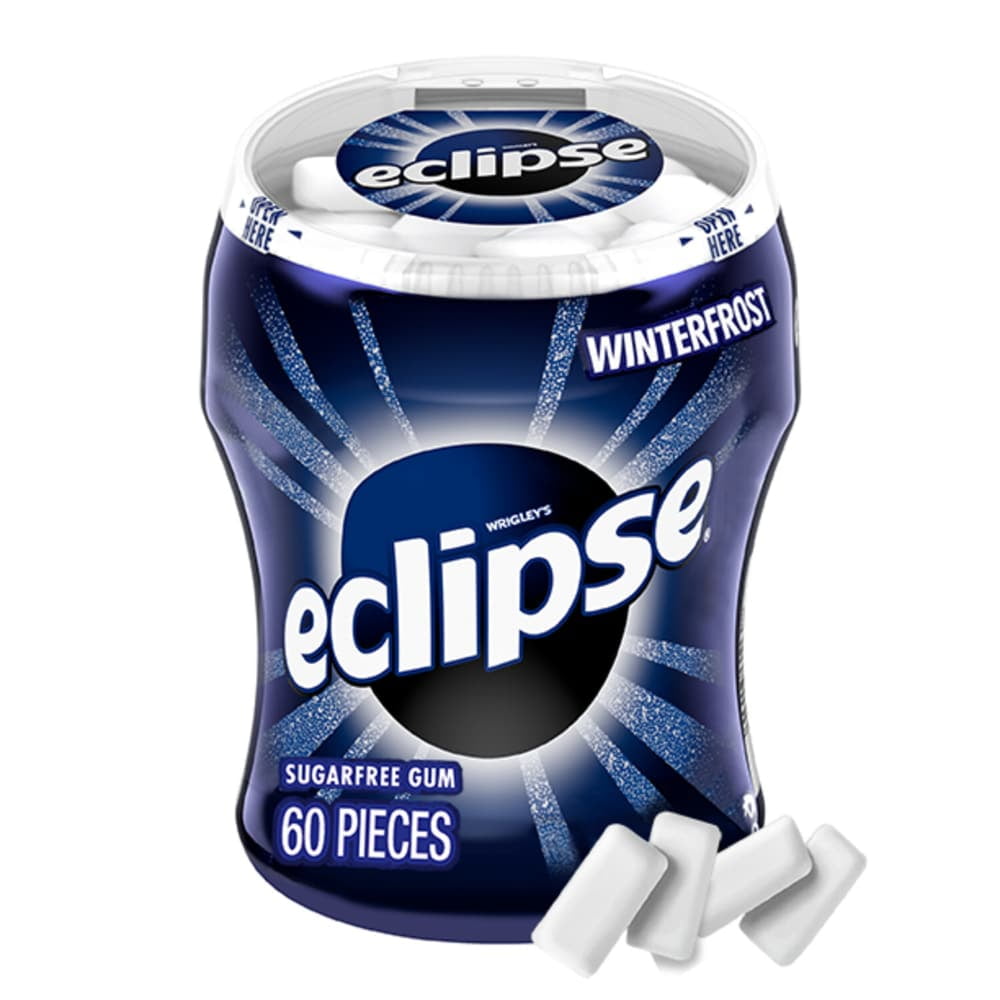 Pack of 2 Eclipse Winterfrost Sugar Free Chewing Gum Bottle, 60 ct ...
