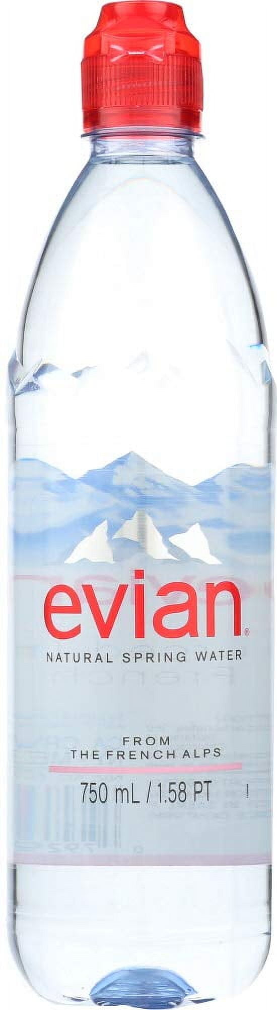 Pack of 2 - Evian Natural Spring Water, 750 Ml Bottle Packaging May Vary - Walmart.com