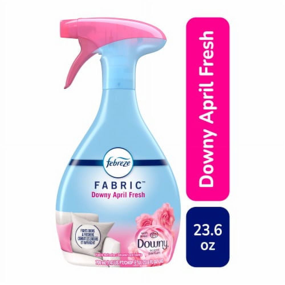 Pack of 2 - Febreze Odor-Fighting Fabric Refresher Downy April Fresh 23.6 fl oz - Walmart.com