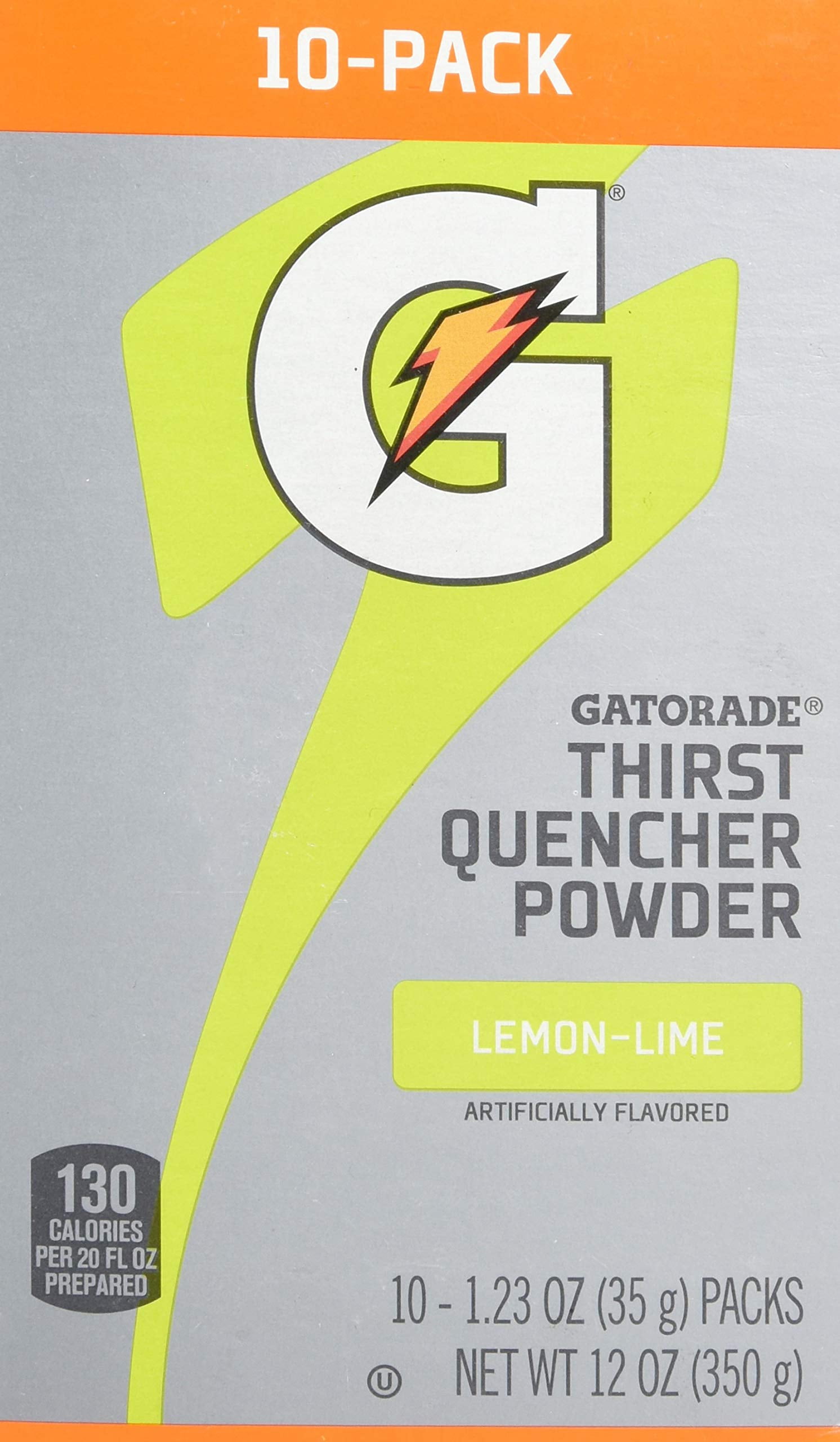 Pack of 2 - G Powder 10Ct Lemon Lime - Walmart.com