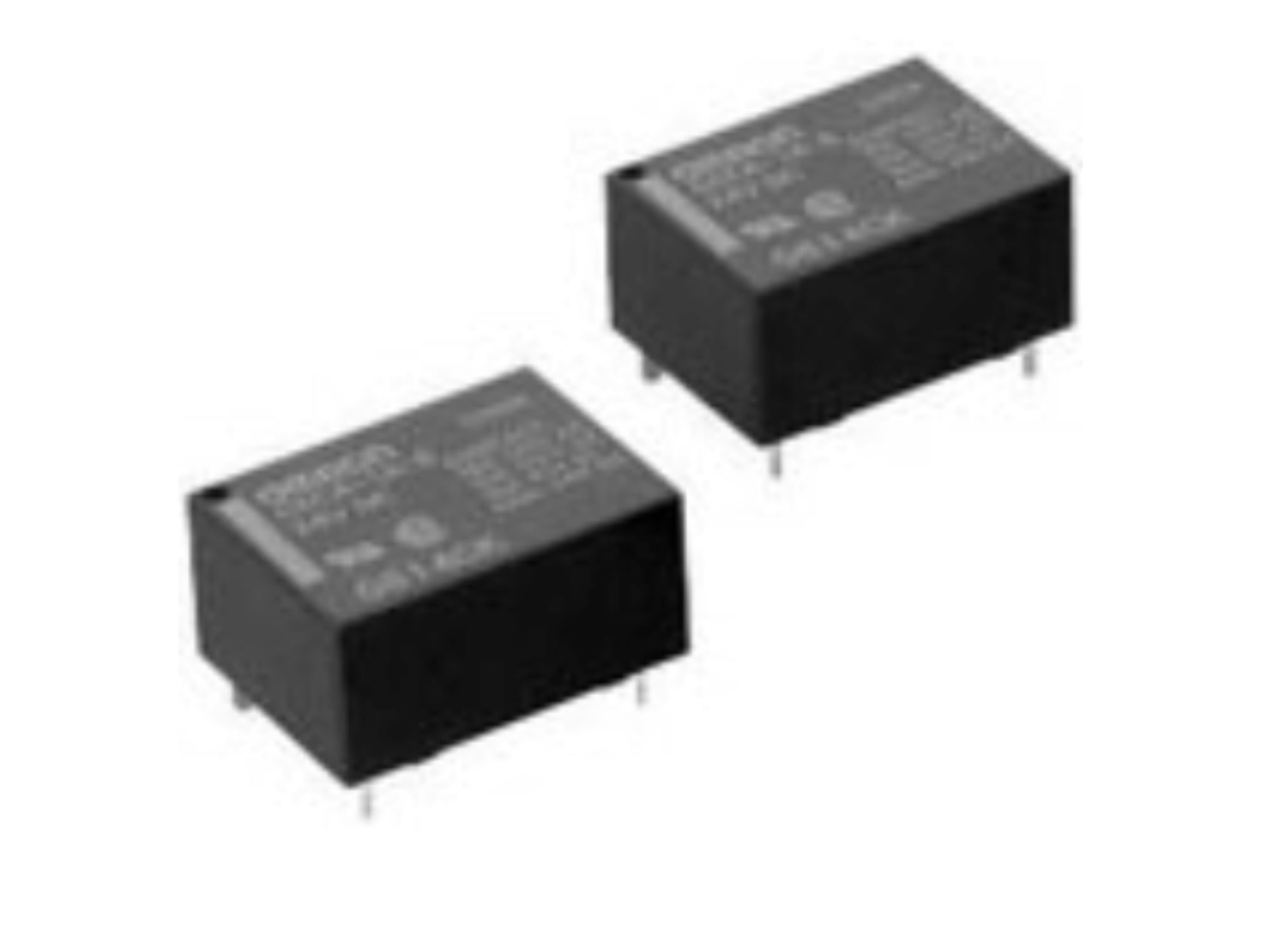 Pack of 2 G5CA-1A-DC5 Power Relay 5VDC 10A SPST-NO( (22mm 16mm 11mm ...