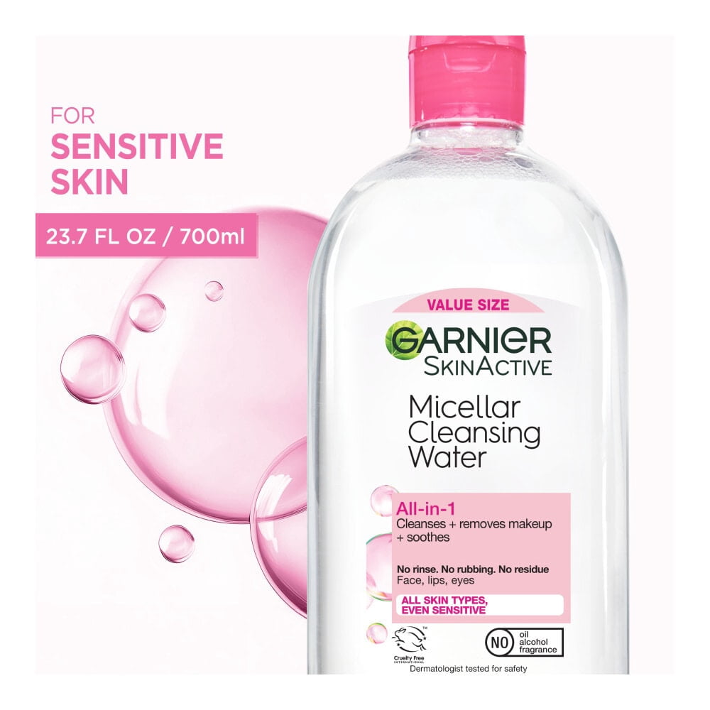 Pack of 2 Garnier SkinActive Micellar Cleansing Water & Makeup Remover ...