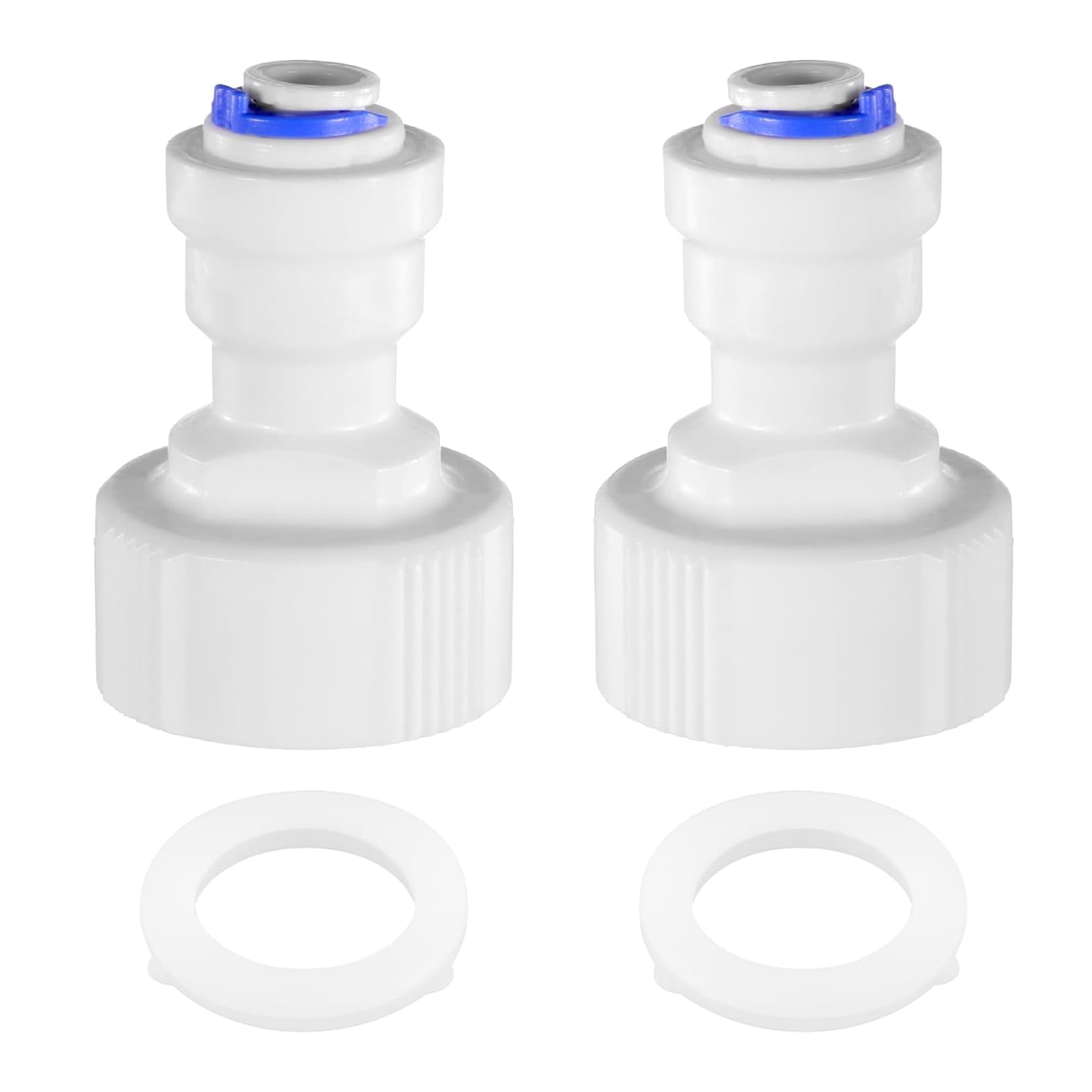 Pack of 2 General Water Filter Fittings Pressure Resistant Plastic ...