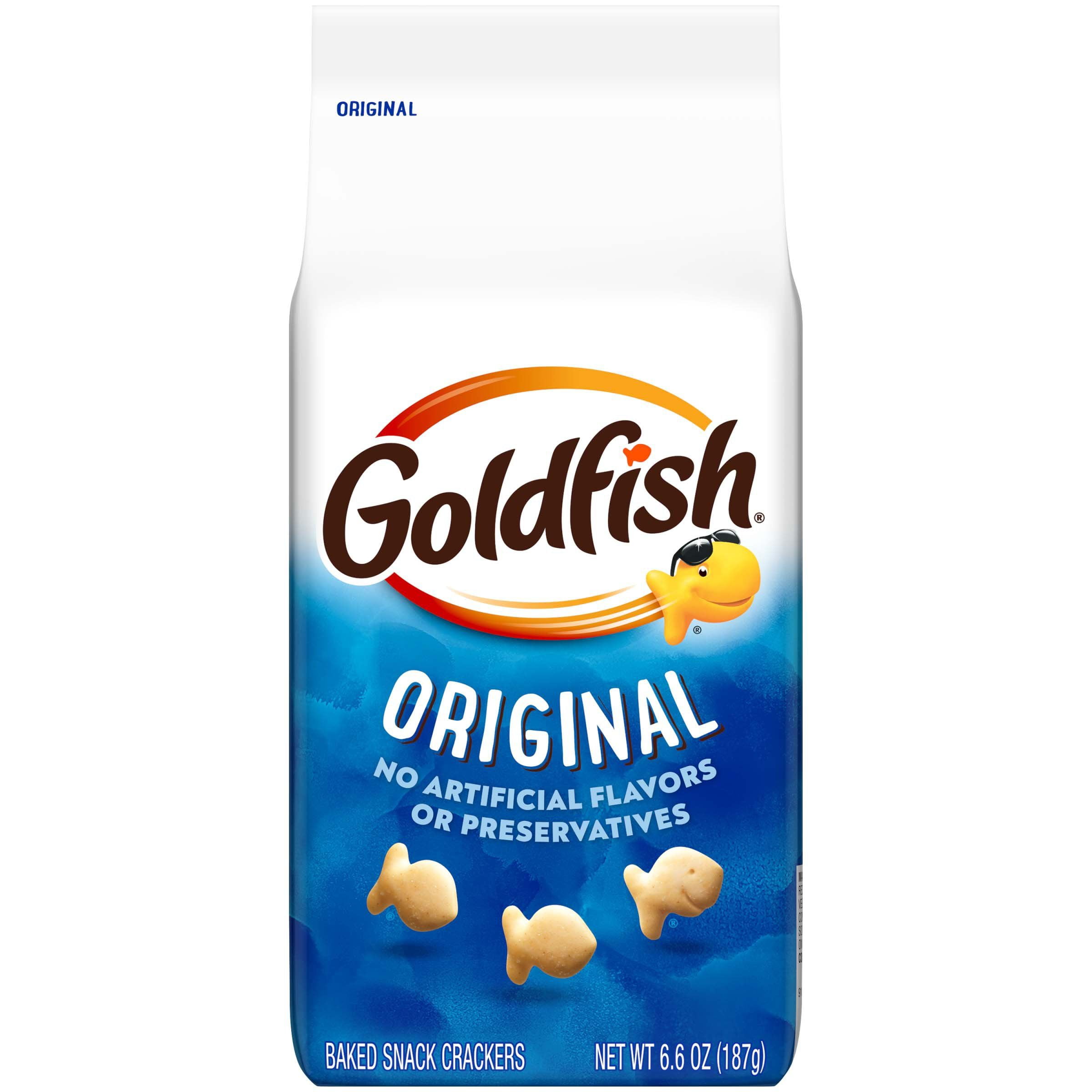 Goldfish Original Baked Snack Crackers - 6.6 oz (Pack of 2) - Walmart.com