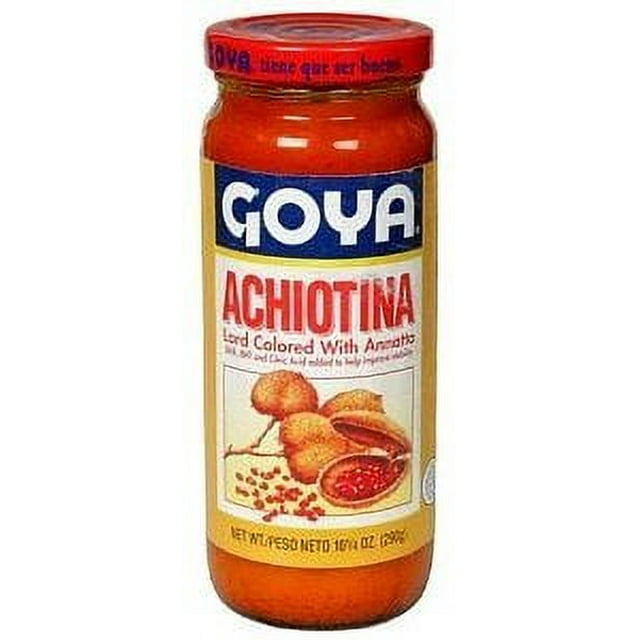 Pack of 2 - Goya Achiotina (Lard Colored With Annato) - Walmart.com