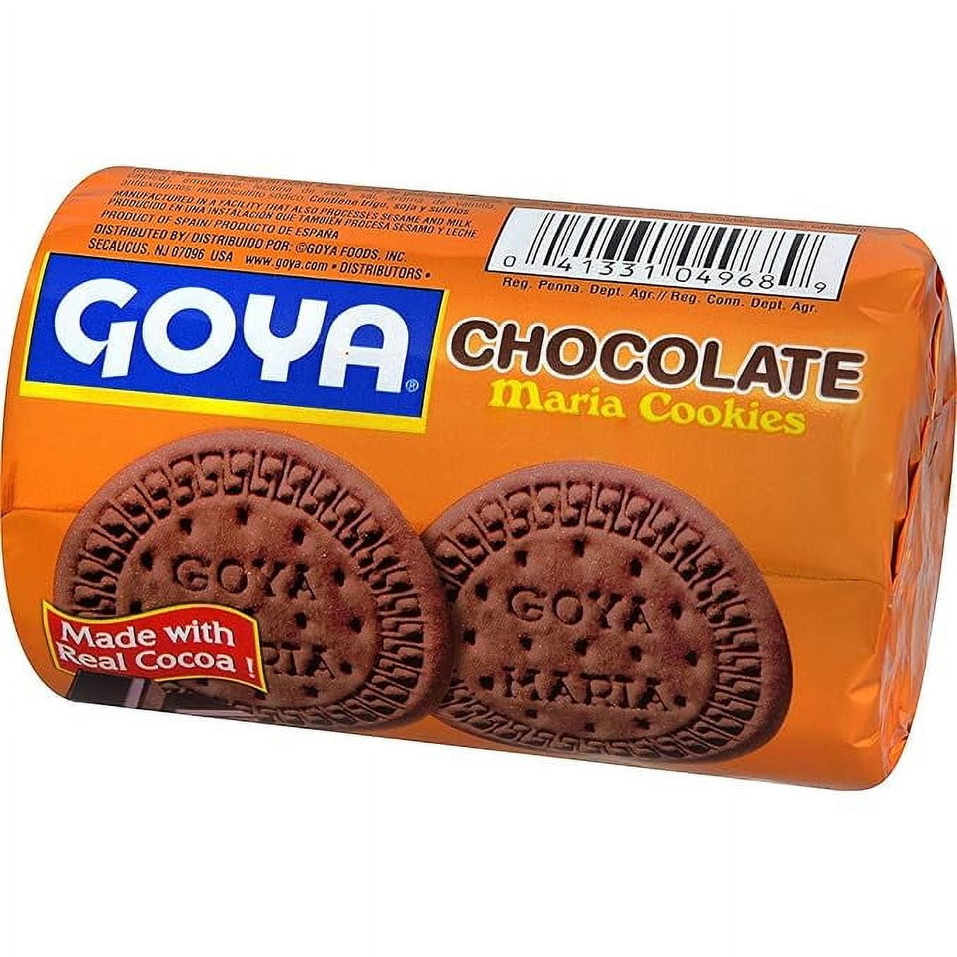 (Pack of 2) Goya Chocolate Maria Cookies, 3.5 oz - Walmart.com