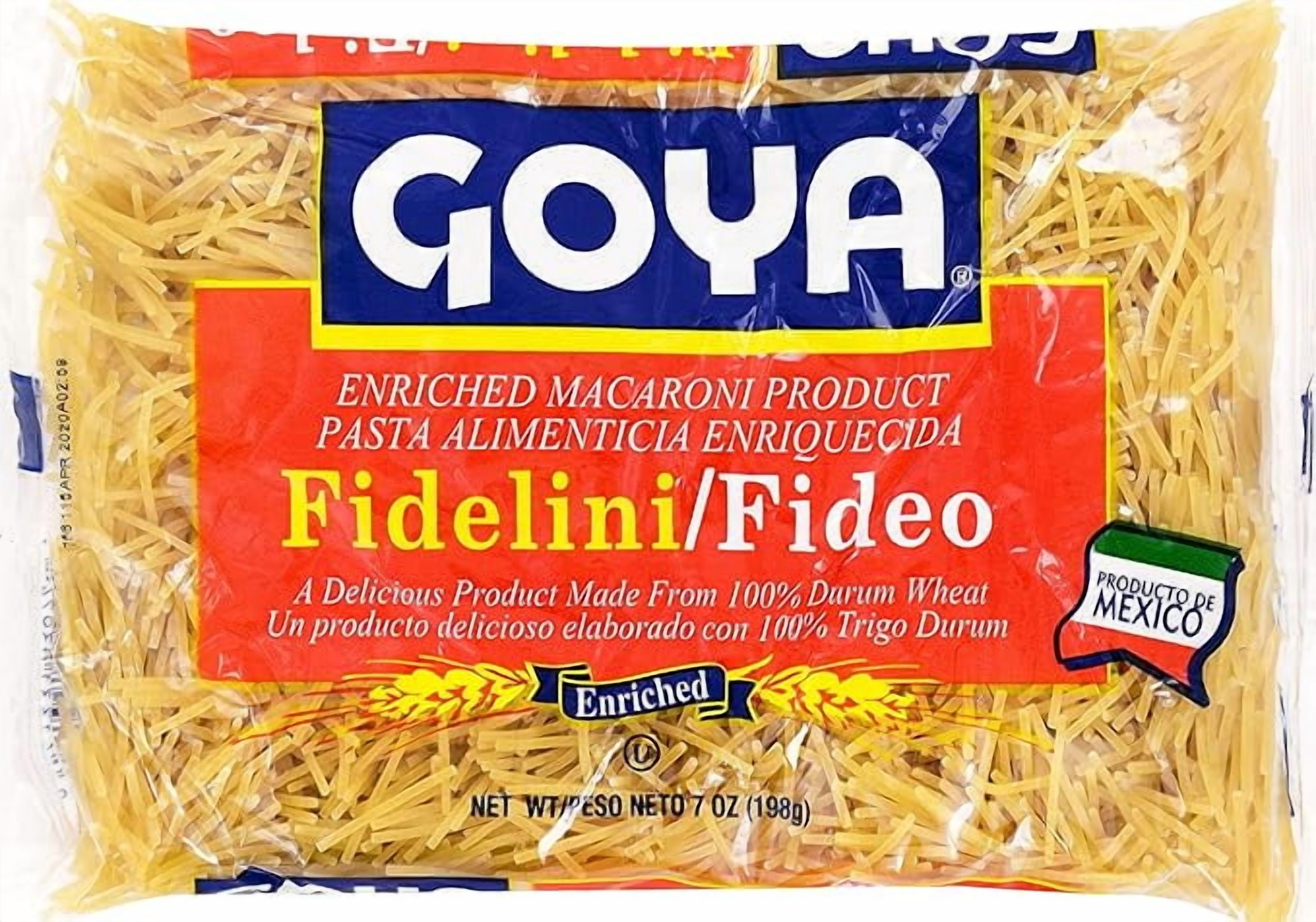 Pack of 2 Goya Fidelini Pasta, 7 Ounce - Walmart.com