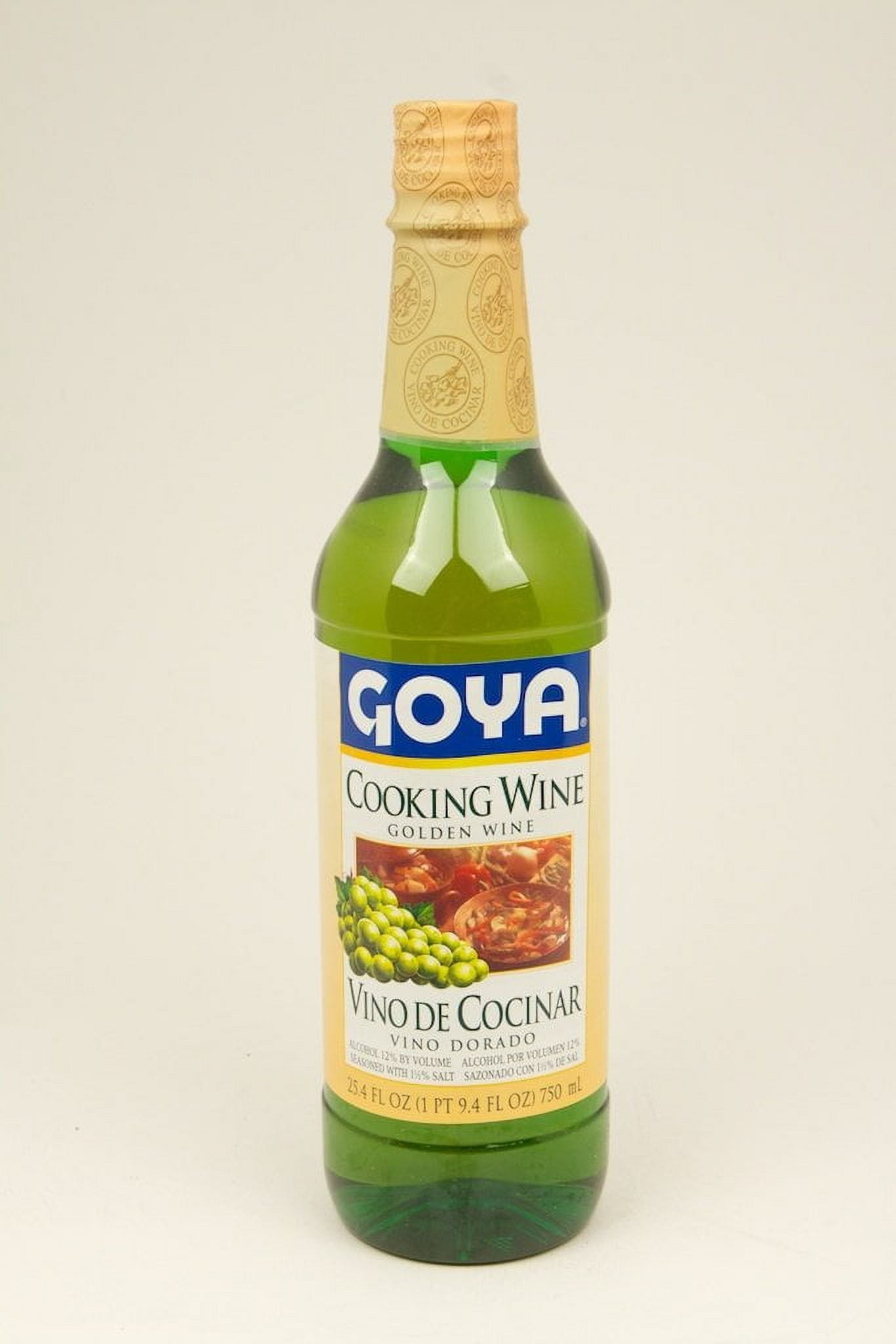 Pack of 2 - Goya Golden Cooking Wine, 25.4 Ounce Bottle - Walmart.com