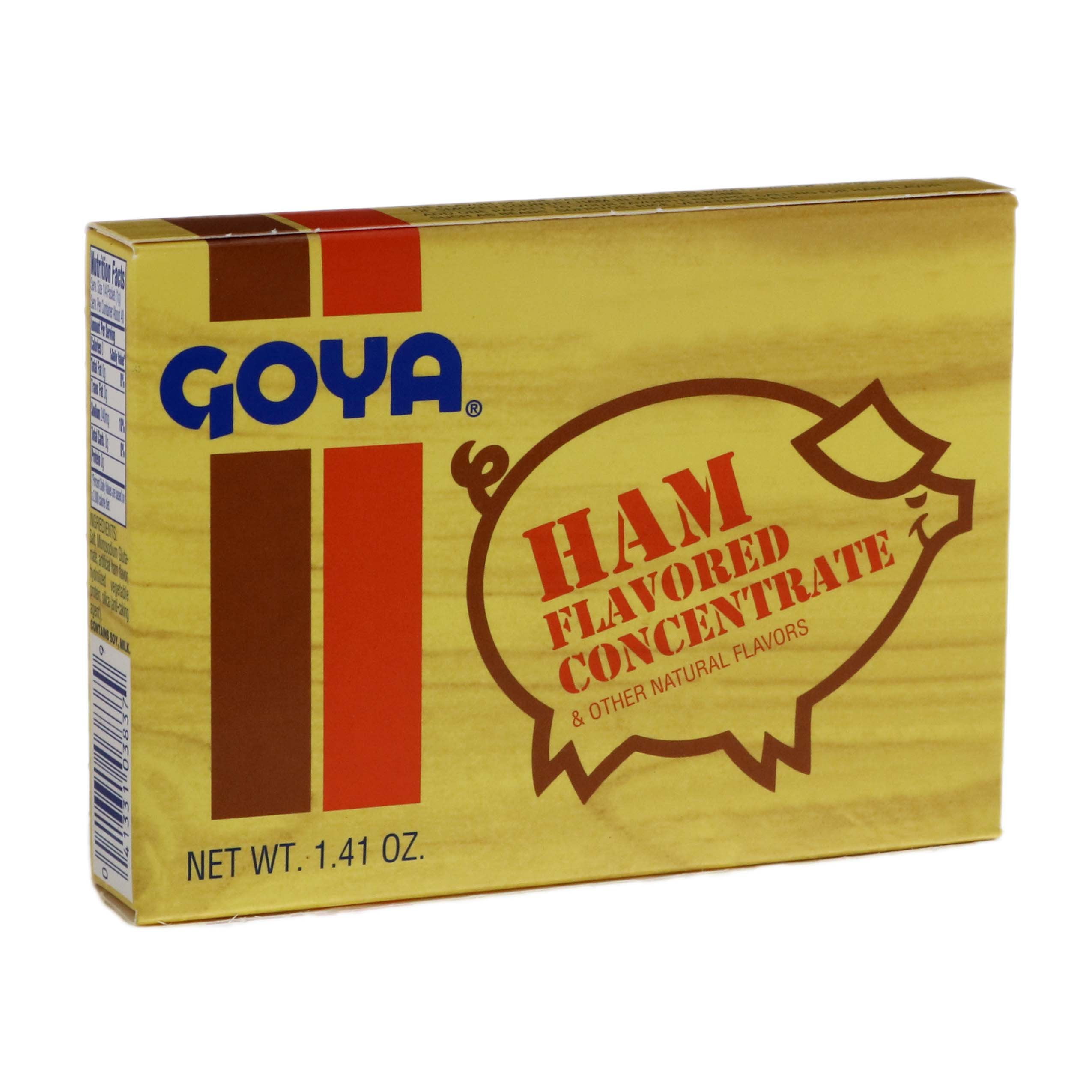 Pack of 2 Goya Ham Flavored Concentrate, 1.41 oz (Package May Vary ...