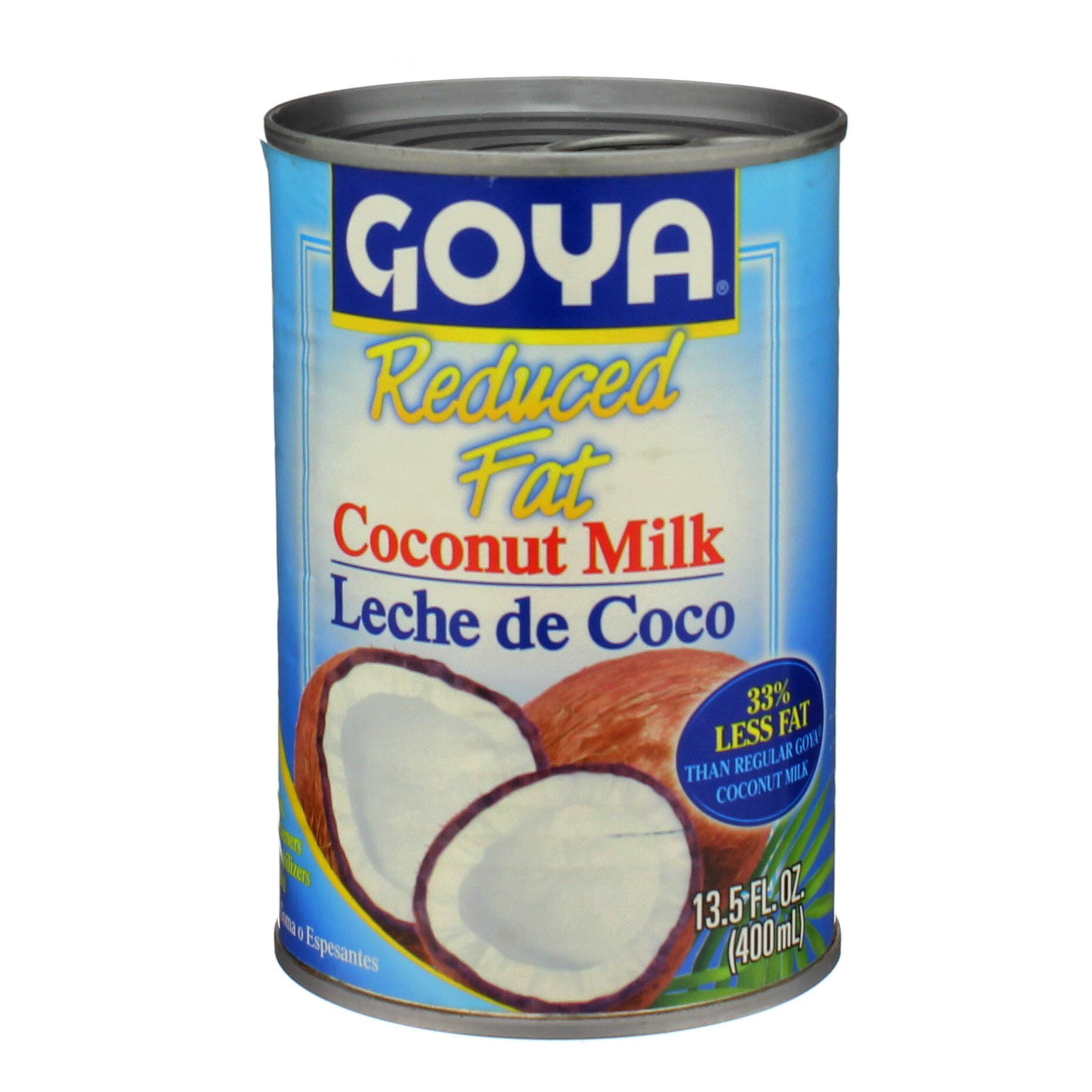Pack of 2 Goya Reduced Fat Leche de Coco (Coconut Milk), 13.5 oz ...