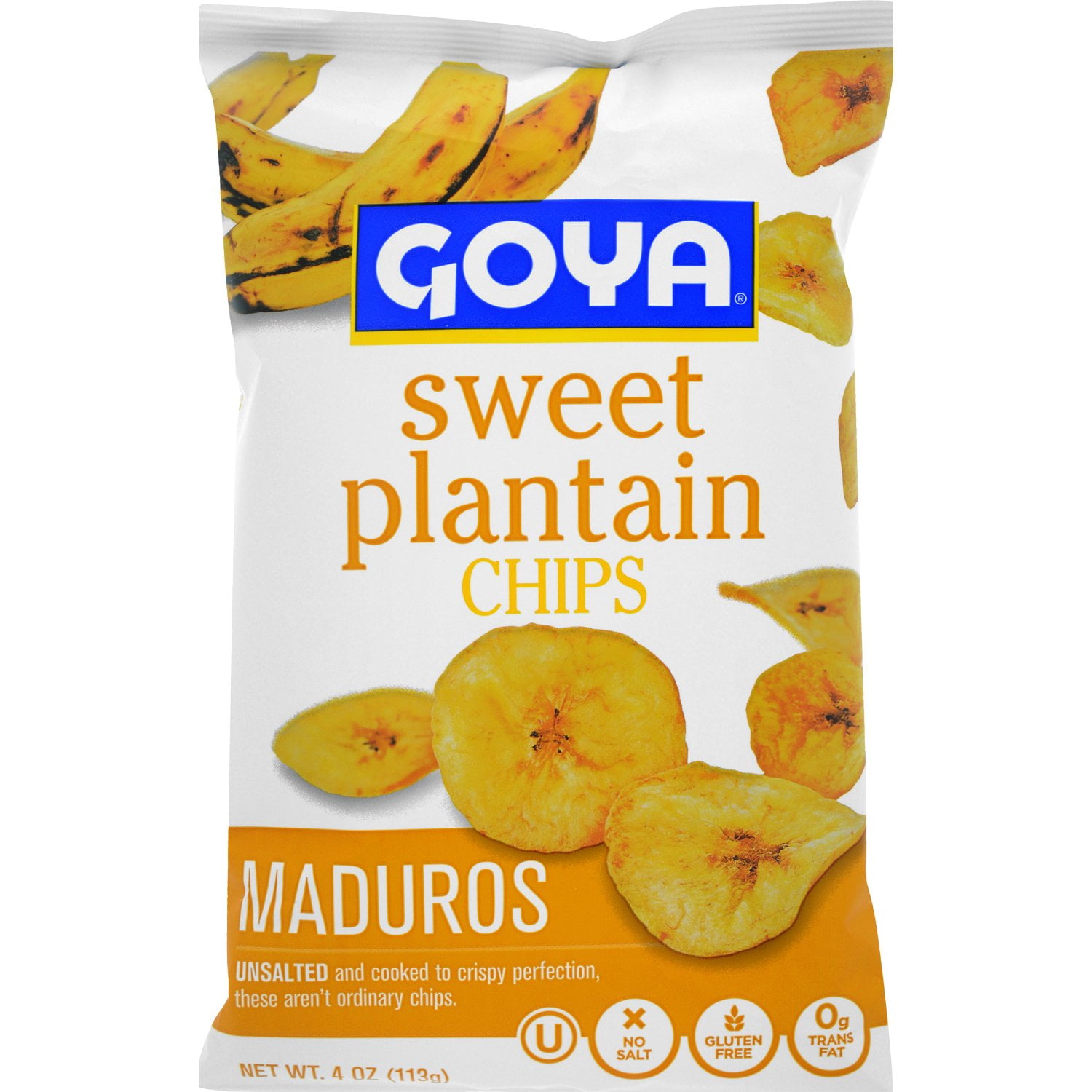 Goya Ripe Plantain Chips Maduros - 4 oz- Pack of 2 - Walmart.com