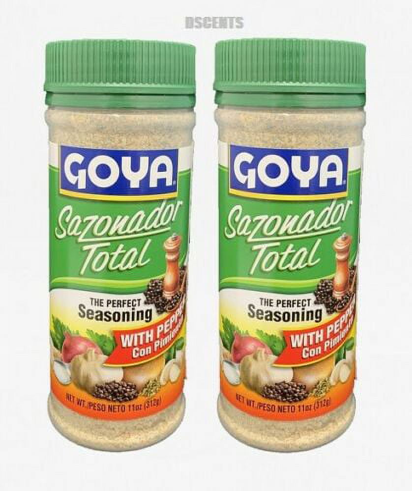 Pack of 2 Goya Sazonador Total The Perfect Seasoning W/ Pepper Con ...