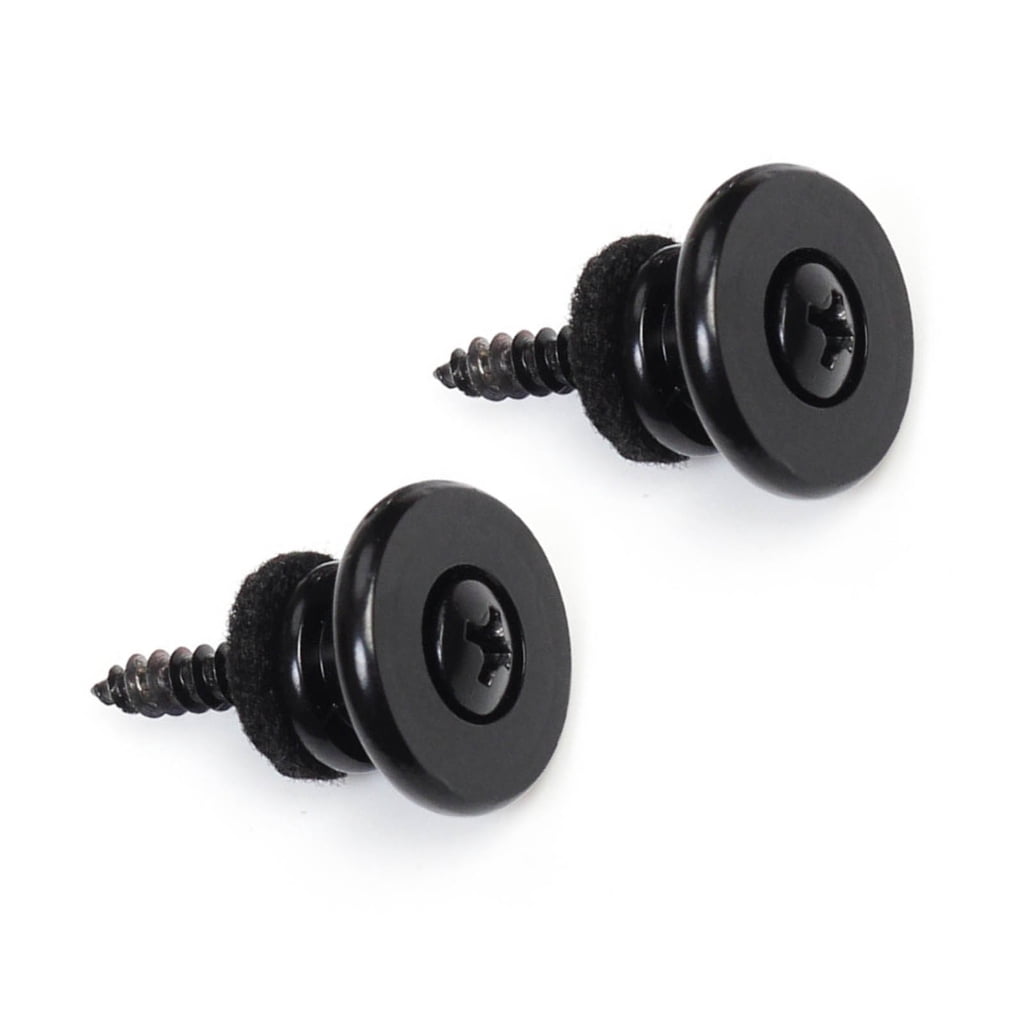 Pack of 2 Guitar Strap Lock Buttons Nonlip Guitar Handling Part Metal ...