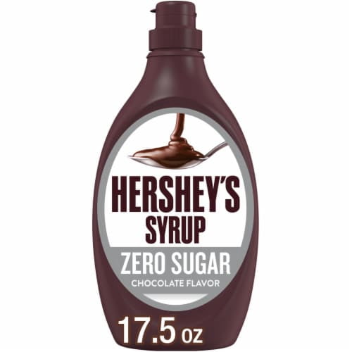 Pack of 2 - HERSHEY'S Zero Sugar Chocolate Syrup Bottle 17.5 oz ...