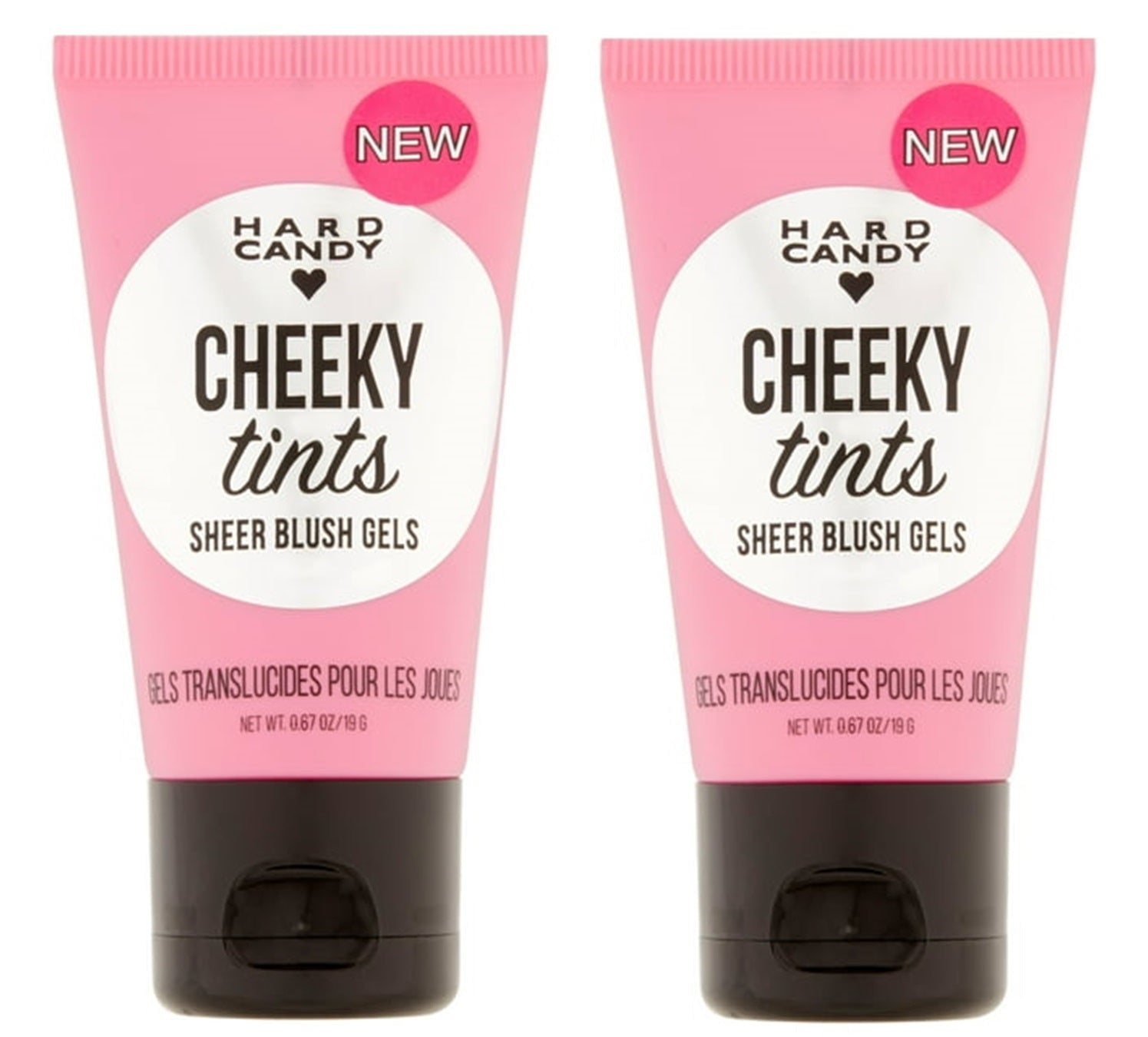 Pack of 2 Hard Candy Cheeky Tints Sheer Blush Gels, You're a Doll 1089 ...