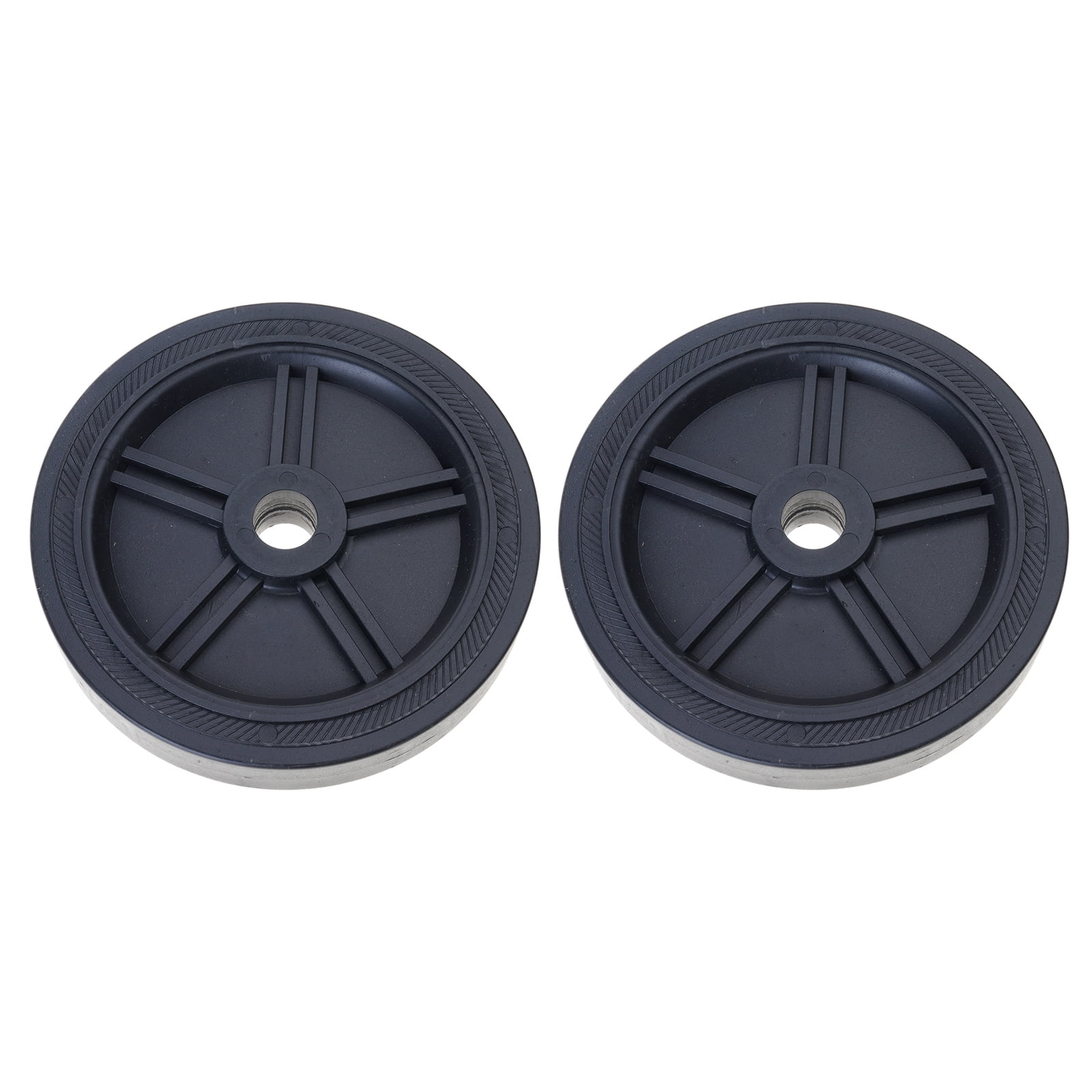 Pack of 2 Heavy Duty Quiet Air Compressor Wheel Durability Plastic ...