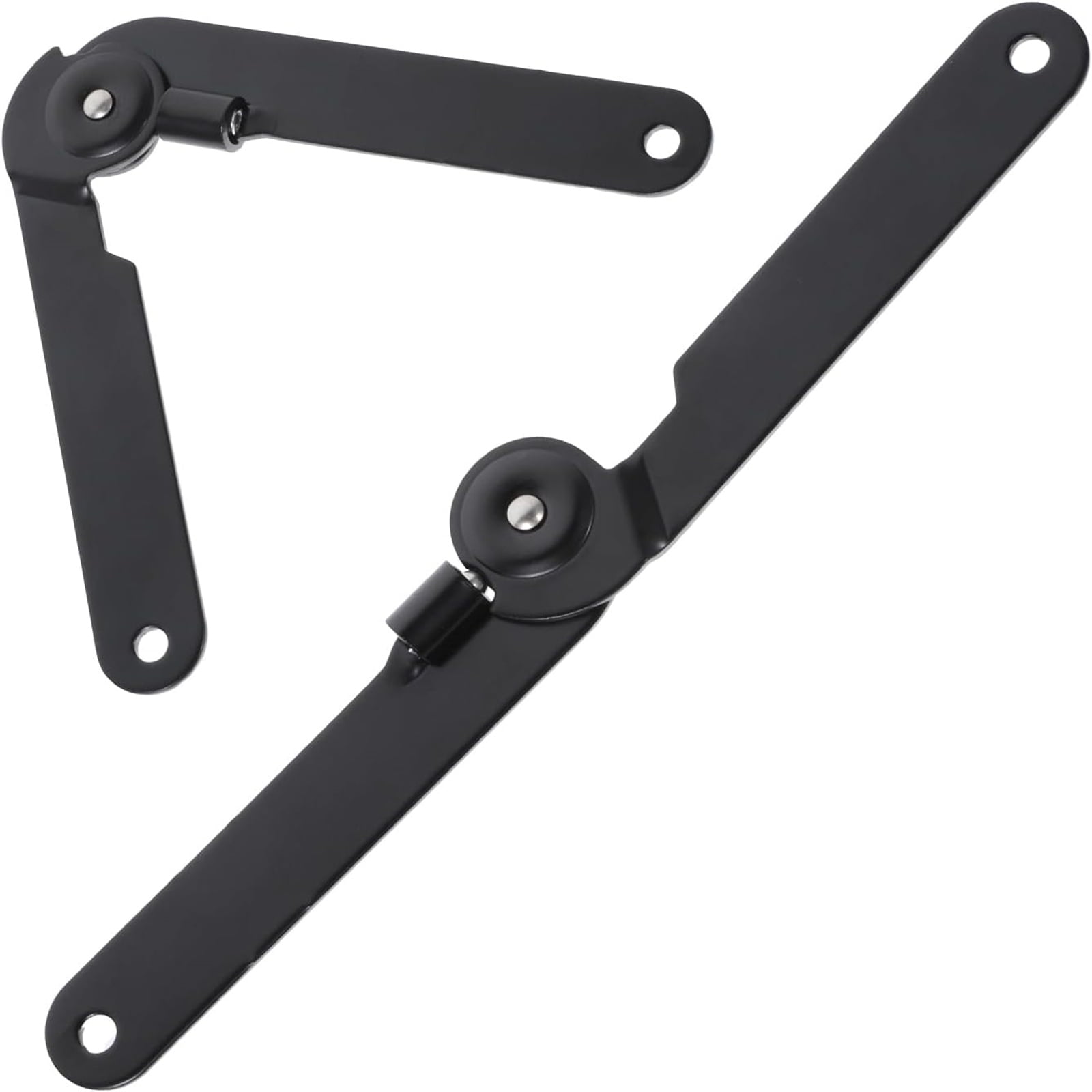 Pack of 2 Heavy Duty Rotatable Lid Support Iron 180 Degree Folding ...