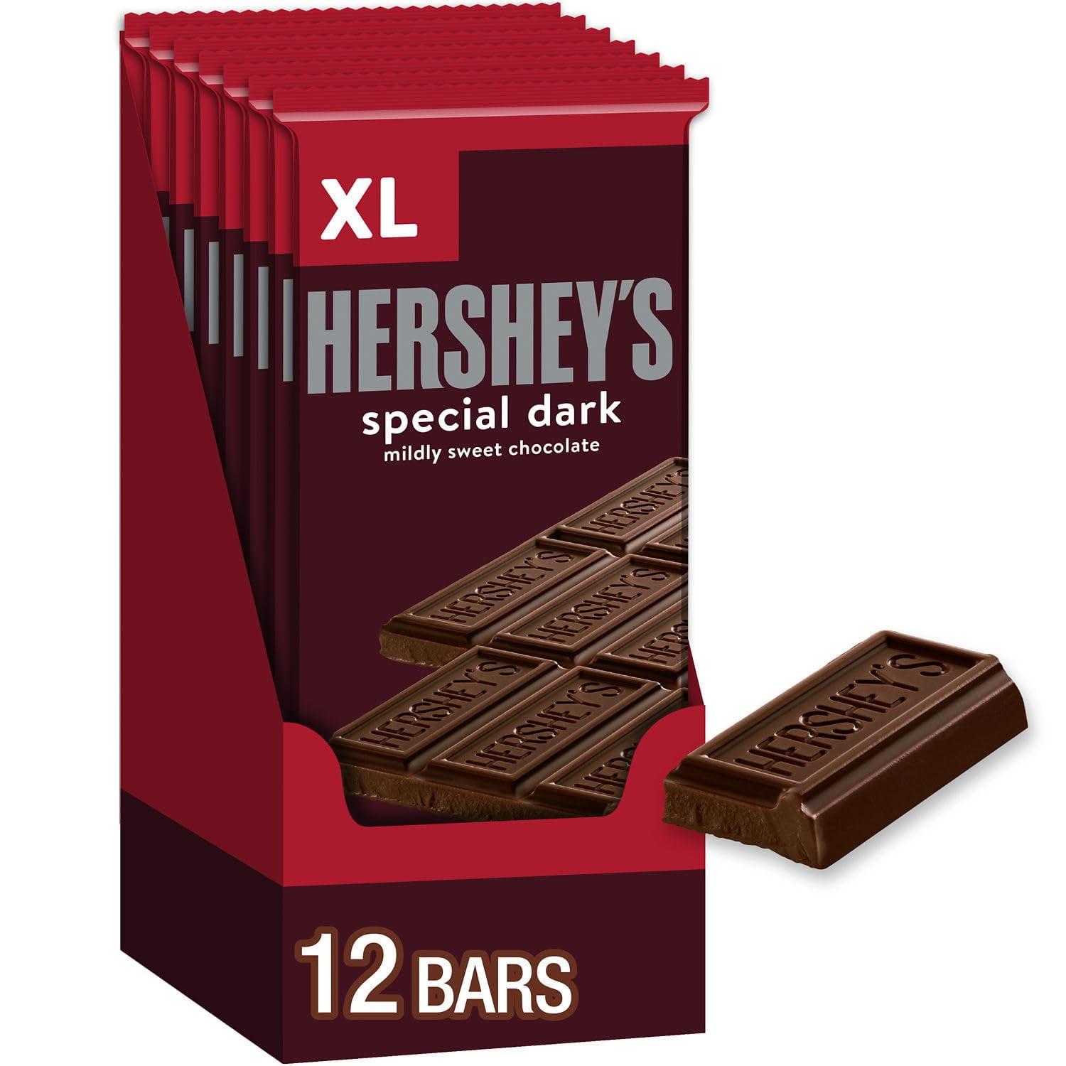 Pack of 2 - Hersheys Special Dark Mildly Sweet Chocolate Xl, Candy Bars ...
