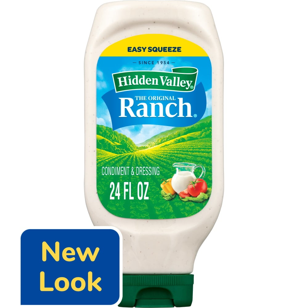 Pack of 2 Hidden Valley Original Ranch Salad Dressing & Topping, 24 fl ...
