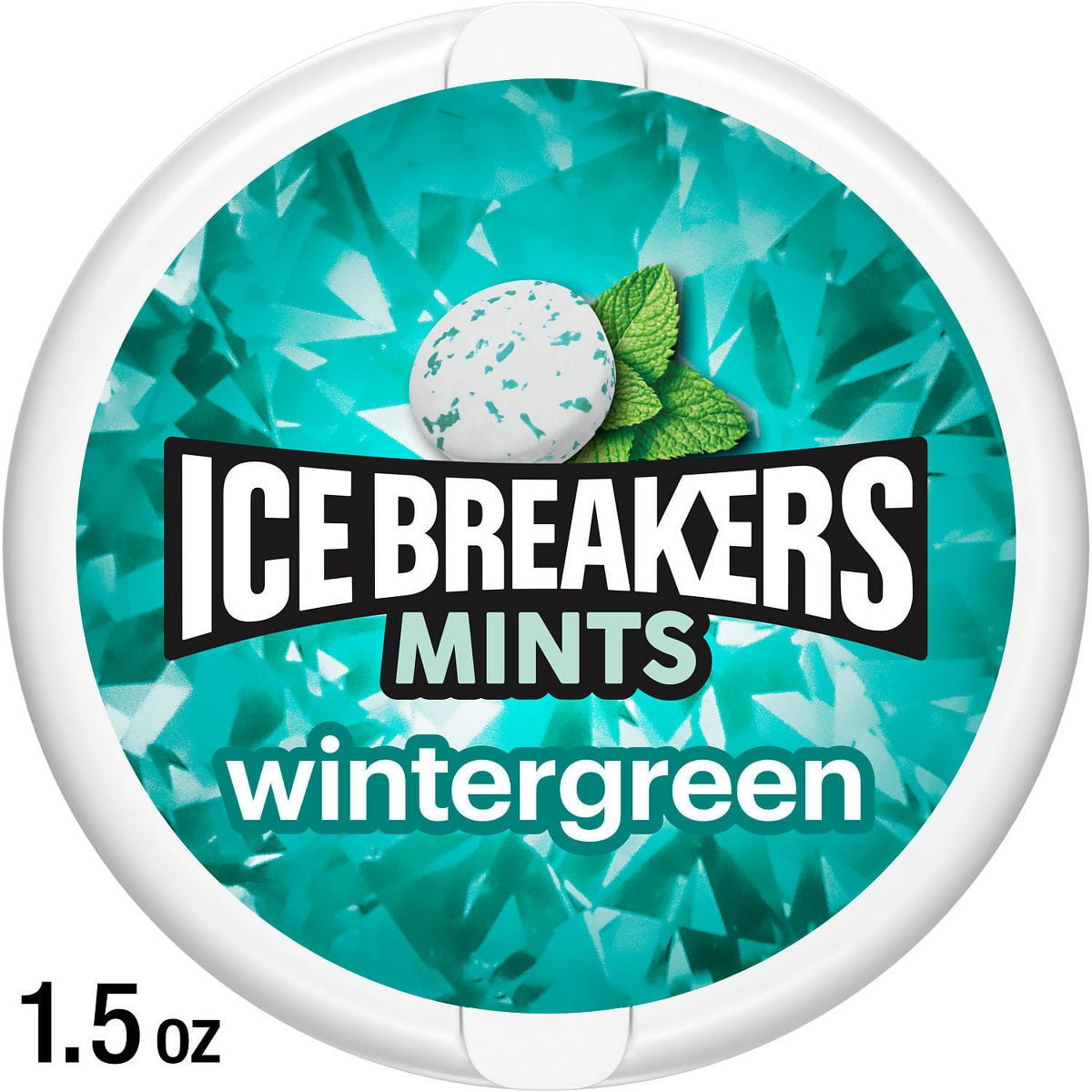 Ice Breakers Wintergreen Sugar Free Mint Candies - 1.5oz - Pack of 2 ...