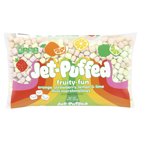Pack of 2 Jet-Puffed Fruity-Fun Orange, Strawberry, Lemon & Lime Mini ...