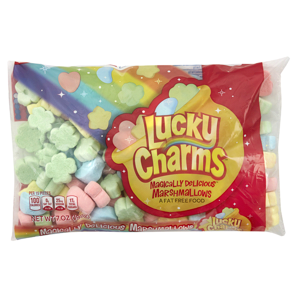 Pack of 2 Jet-Puffed Lucky Charms Shaped Magically Delicious ...