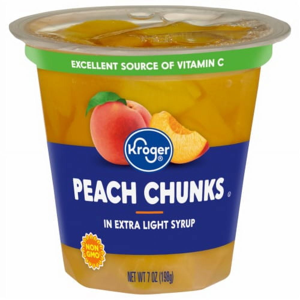 Pack of 2 - KR Peach Chunks 7 oz - Walmart.com