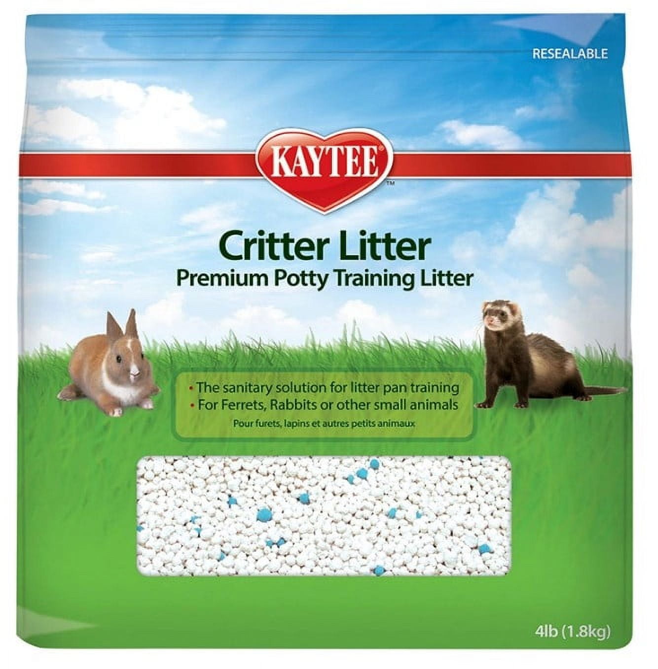 [Pack of 2] Kaytee Critter Litter Premium Potty Training Pearls 4 lb ...