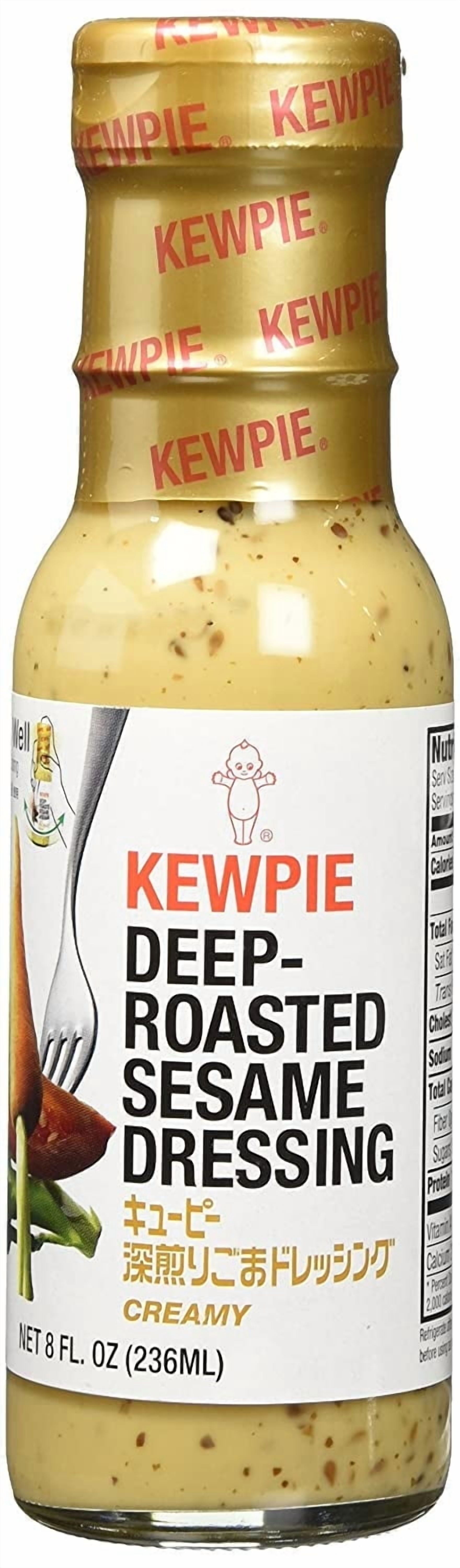 [Pack of 2] Kewpie Japanese Deep-Roasted Sesame Dressing, 8 fl oz ...