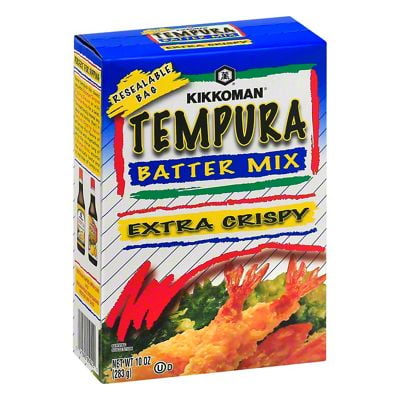 Pack of 2 - Kikkoman Extra Crispy Tempura Batter Mix, 10 oz - Walmart.com