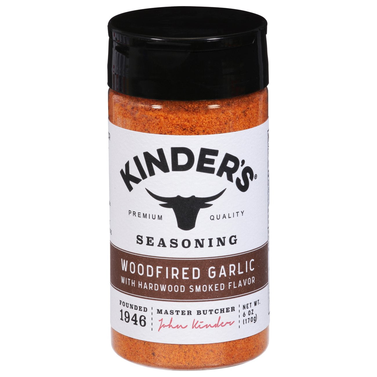 Pack of 2 Kinder's Woodfired Garlic Seasoning, 6 oz (Package May Vary ...