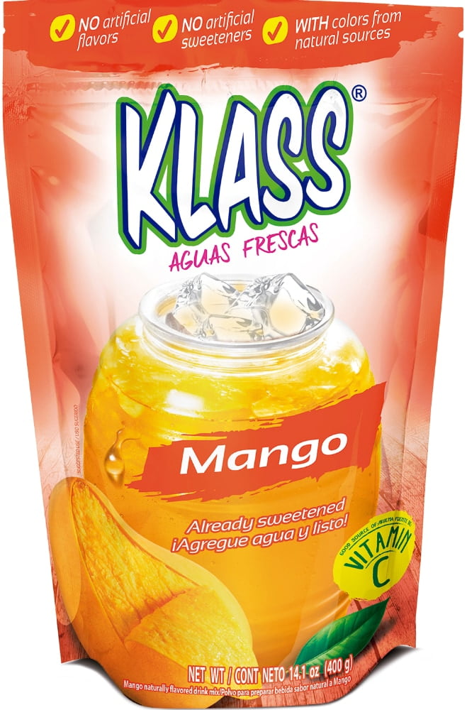 Pack of 2 Klass Mango Aguas Frescas, 14.1 oz (Package May Vary) - Walmart.com