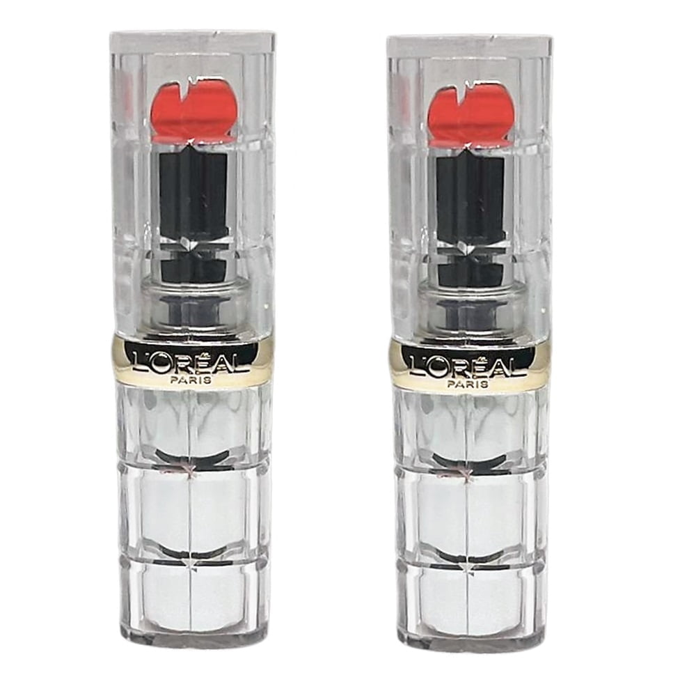 L'Oreal Paris Colour Riche Shine Lipstick # 916, Luminous Coral, Pack ...