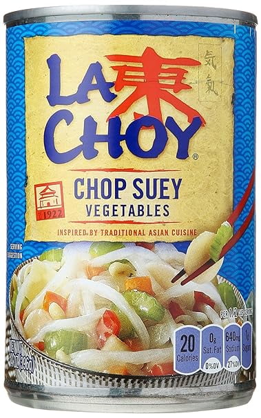 (Pack of 2) LA CHOY Chop Suey Vegetables, 14 oz - Walmart.com
