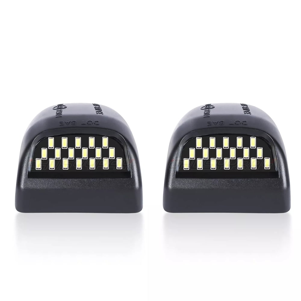 Pack of 2 LED License Plate Light Assembly Fit for GMC Yukon 2000-2006 ...