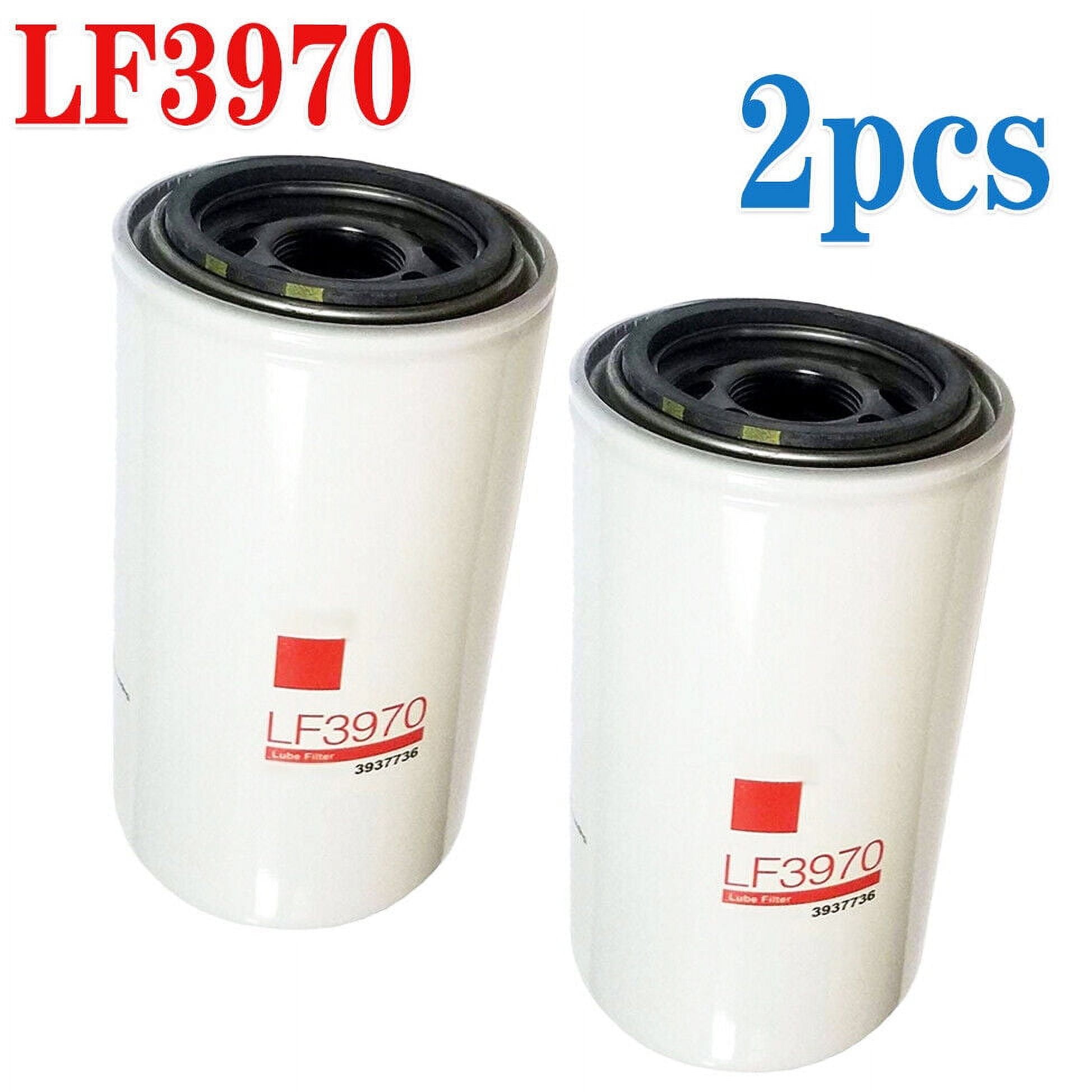 (Pack of 2) LF3970 Oil Filter 3937736 Replace For Cummins Engines ...