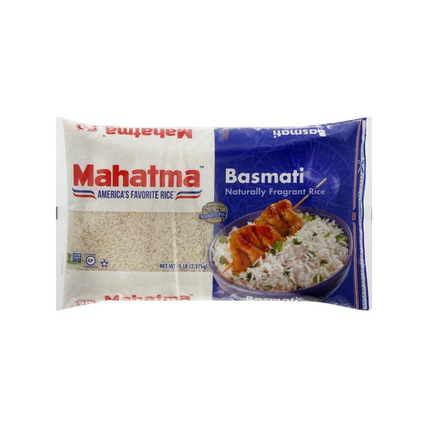 Pack of 2 Mahatma Basmati White Rice, Fragrant Gluten Free Extra Long ...