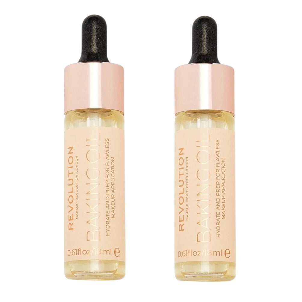 Pack of 2 Makeup Revolution Beauty Baking Oil Primer - Walmart.com