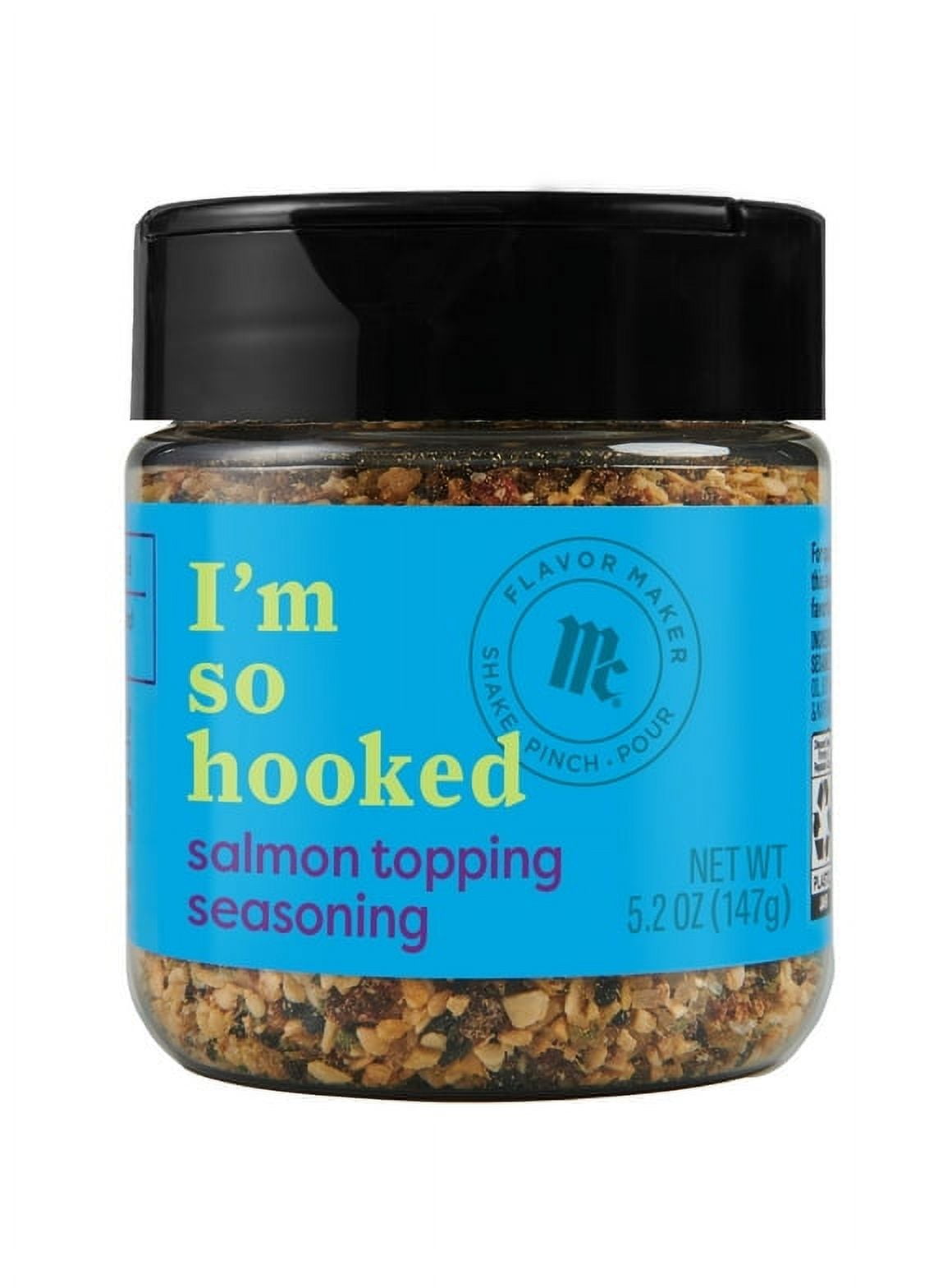 Pack of 2 McCormick® Flavor Maker Salmon Topping Seasoning 5.2 oz Jar ...