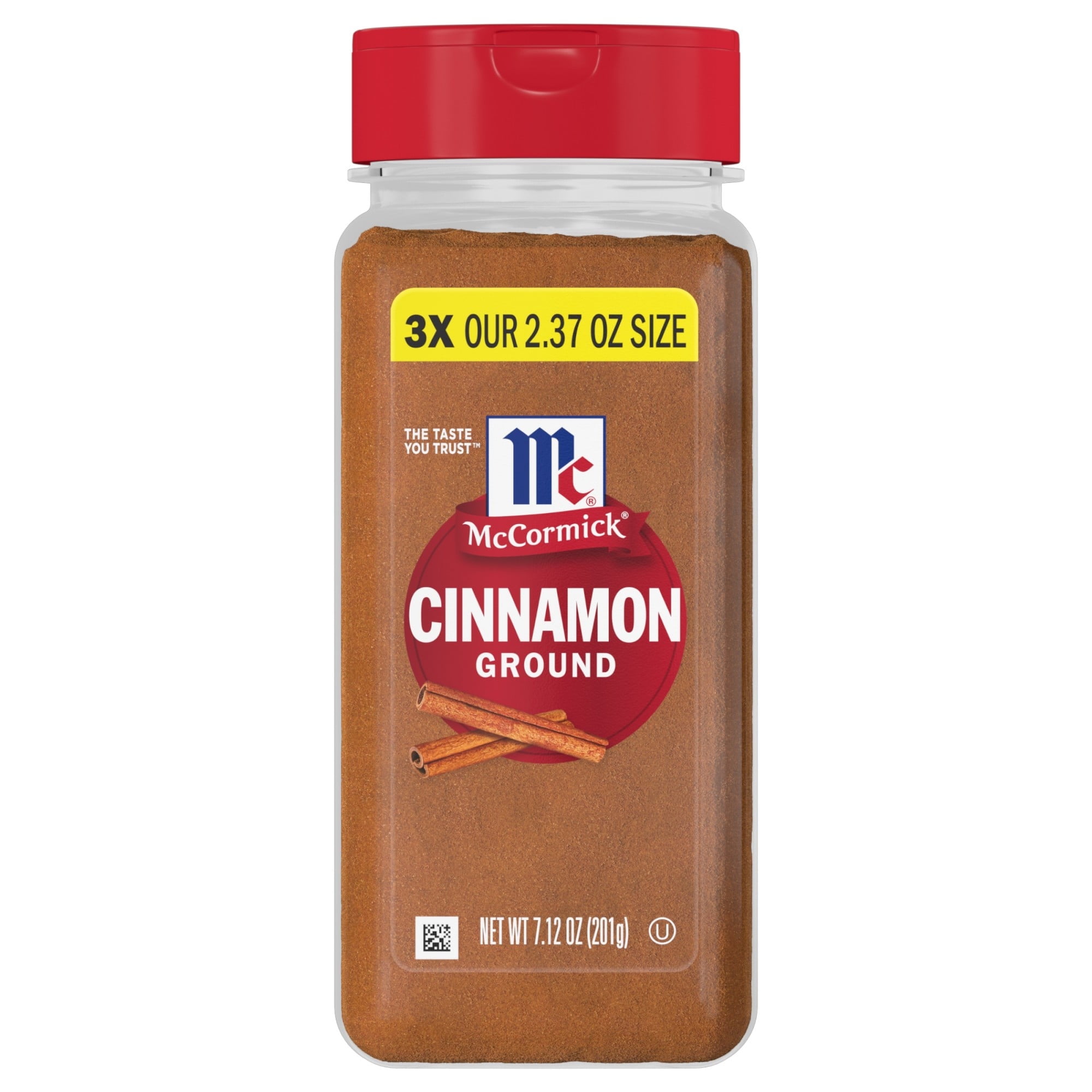 Pack of 2 McCormick Gluten Free Ground Cinnamon, 7.12 oz Bottle - Walmart.com