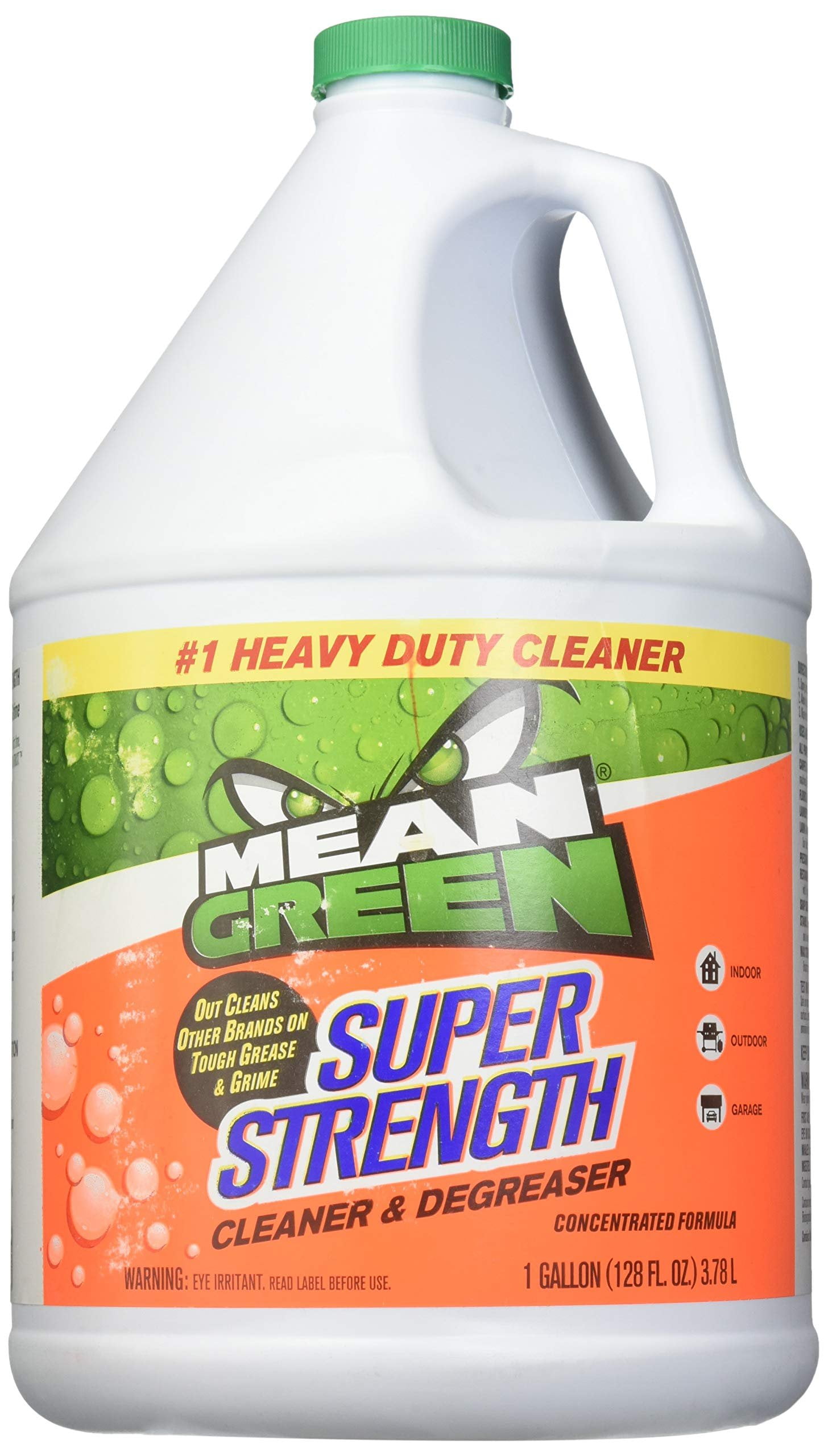 Pack of 2 Mean Green Super Strength Cleaner & Degreaser, 128 Ounce ...